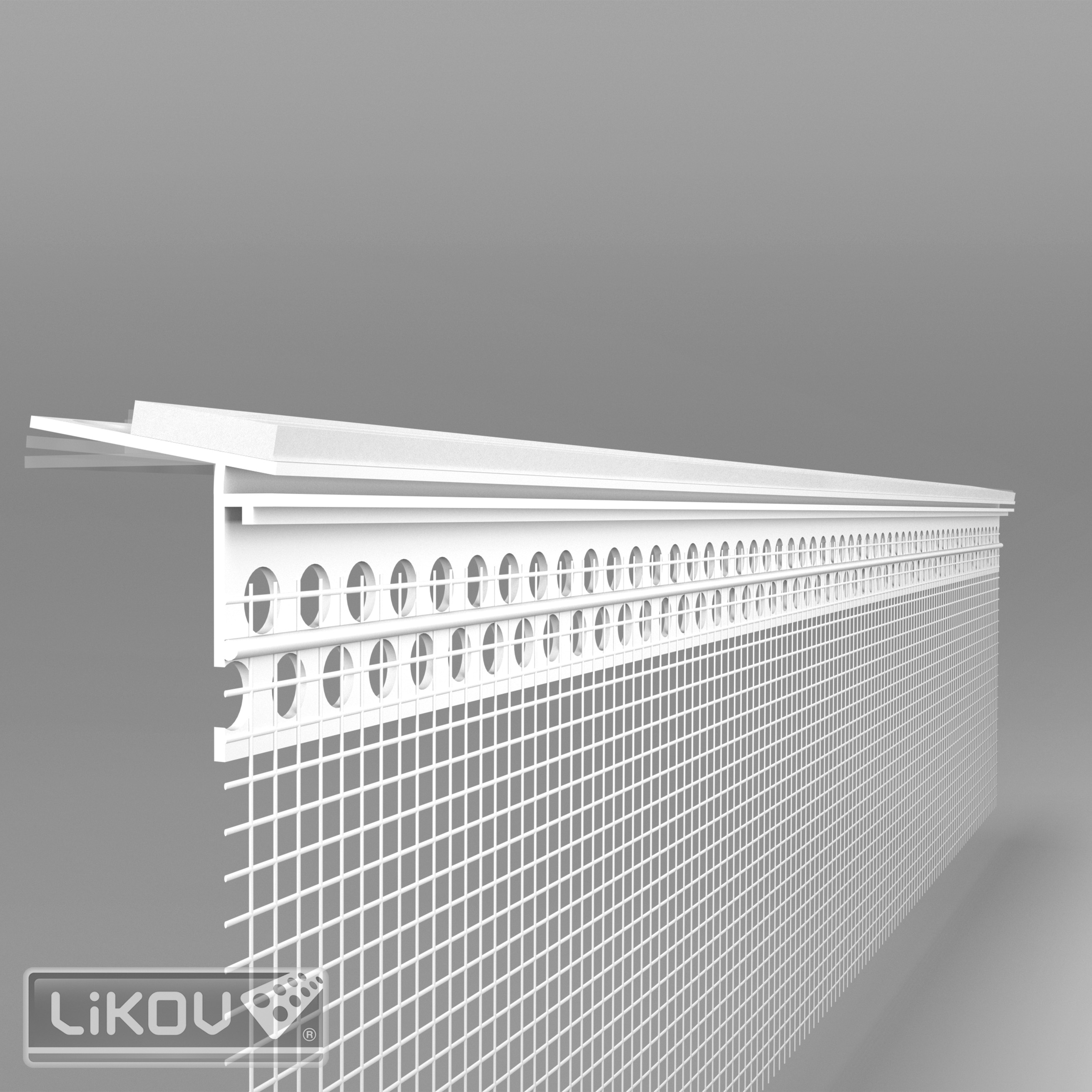 Window sill beads with mesh | LIKOV